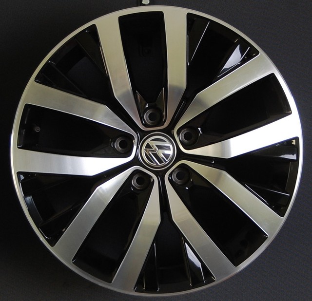 Genuine Set Alloy Rims 18 Inch VW Volkswagen MULTIVAN CARAVELLE T5 T6 ...