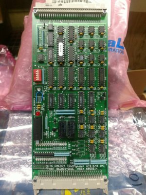 ETS ENERGY TECHNOLOGY SYSTEMS 560021-001E I/O Board UIC ETS680021001 ...