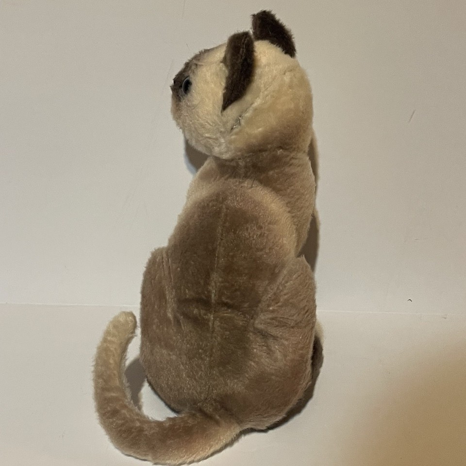 Siamese Cat Stuffed Animal Plush Toy Toddler Stuffy Home Decor Birthday ...