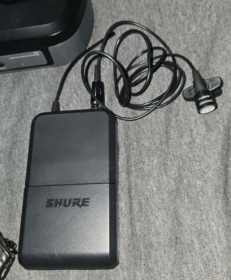 Shure Wireless Instrument System with PG4 Wireless Receiver & PG1 ...