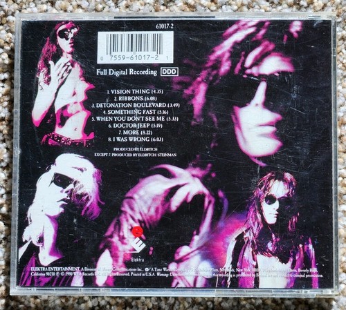 THE SISTERS OF MERCY Vision Thing CD 1990 Elektra Goth Rock DARKWAVE ...