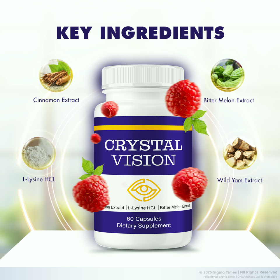 Crystal Vision Capsules, Advanced Vision Support Formula for Eye Health 60ct | eBay