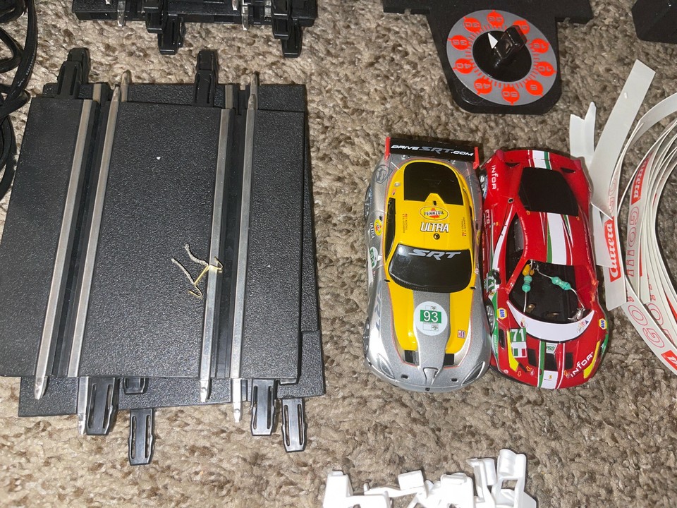 Carrera Go Power Grip Ferrari Slot Racing System Dodge Viper Ferrari ...