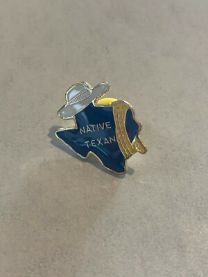 Native Texan pin, Texas pin, Texas pride pin, cowboy pin, souvenir pin ...