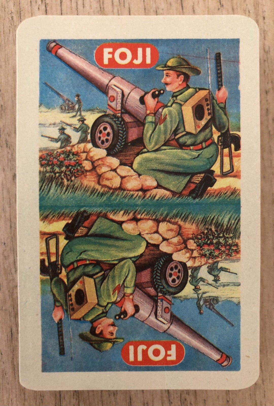 A vintage pack of S.P.S. FOJI Army / Military Playing Cards | eBay