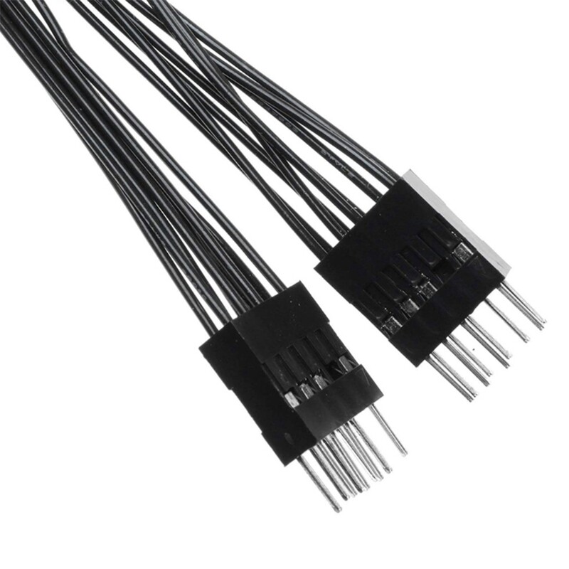10cm USB Motherboard Header Extension Cable 9 Pin Male to Female Header ...