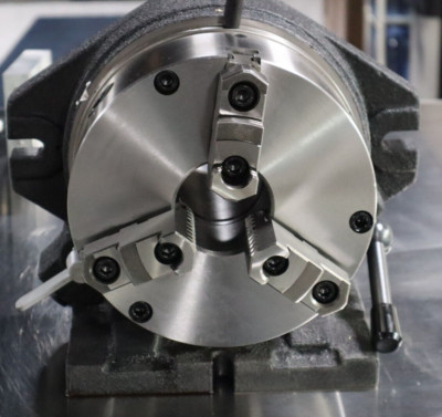 8" SUPER INDEXING SPACER, 3-JAW CHUCK, 6 MASKING PLATES, HOR/VER TB201 ...