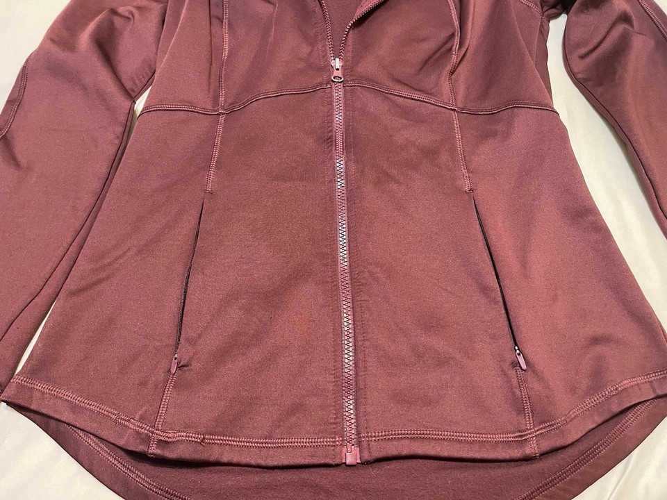 Spyder Women’s Zip Up Jacket Maroon Size Medium | eBay