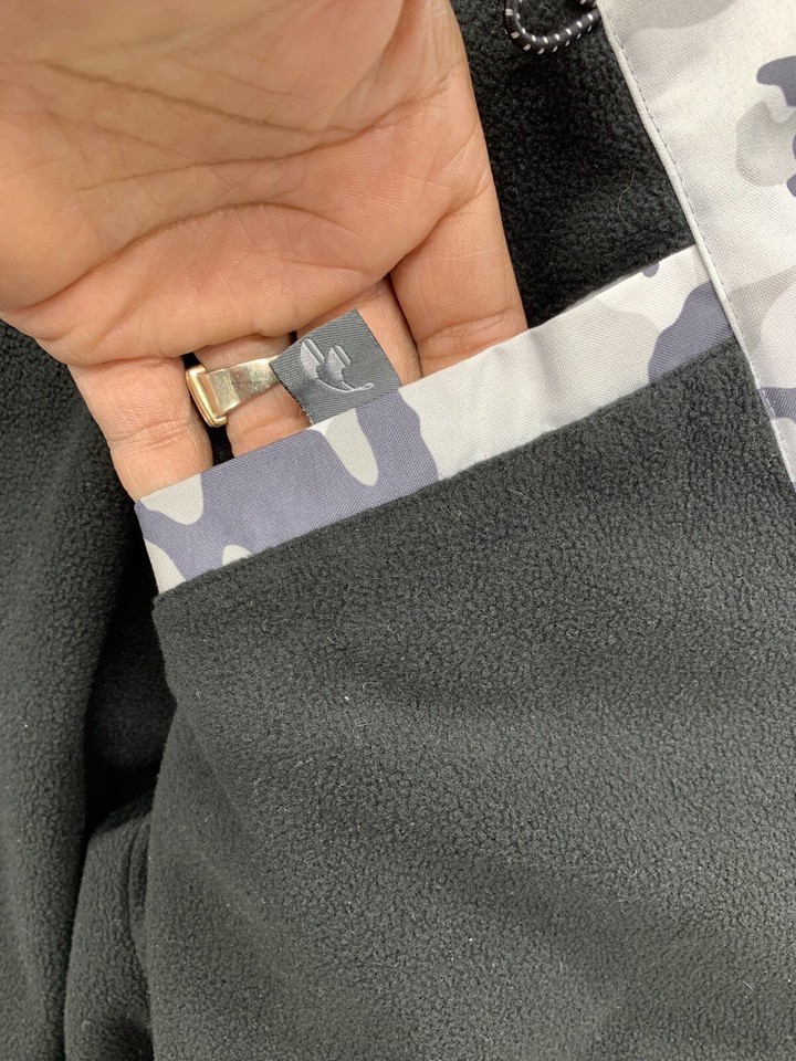 Swiss Tech Performance Gear Parka Jacket Coat Size XL 46-48 Blk Wht ...