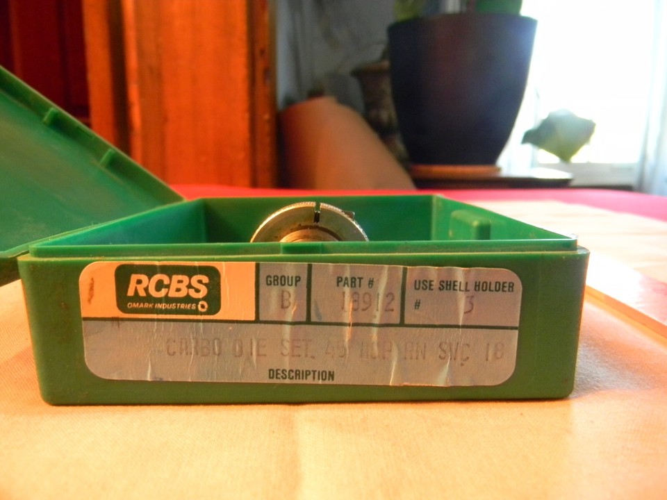 RCBS RELOADING DIE .45 ACP / .45 AR | eBay