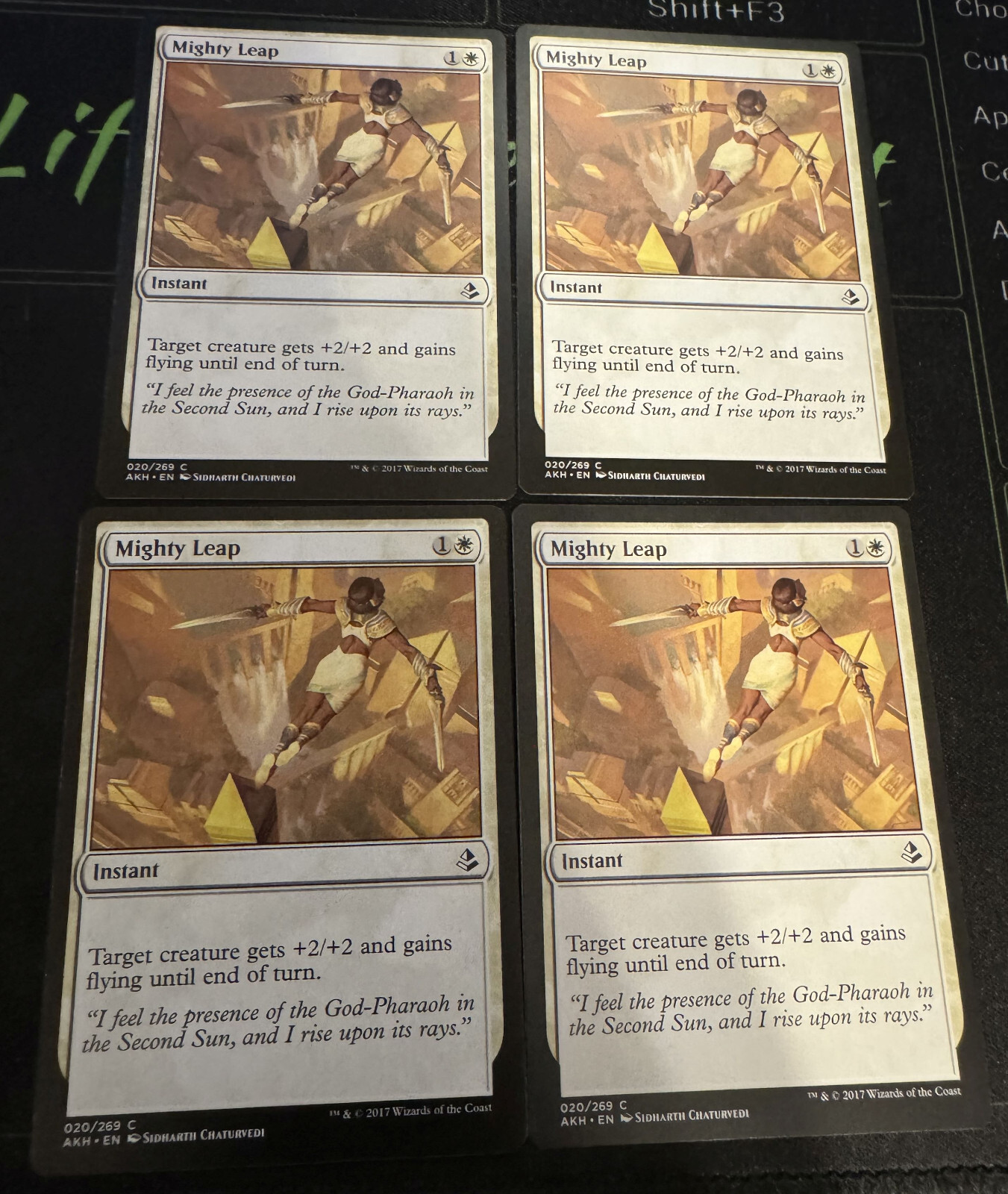 Mighty Leap x4 Amonkhet Magic the Gathering MTG | eBay