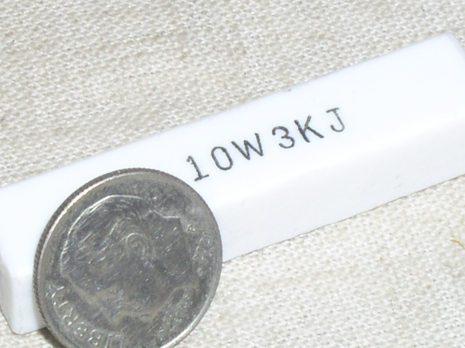 3K 3 K OHM 10W 10 W WATT 5% DISCHARGE CERAMIC WIREWOUND POWER LOAD ...