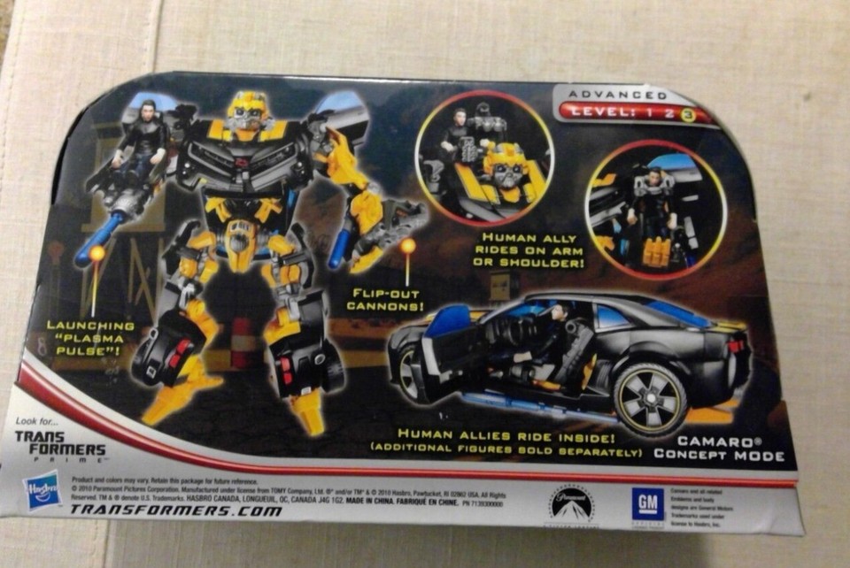 HASBRO TRANSFORMERS DARK OF THE MOON MECHTECH BUMBLE BEE AND SAM ...