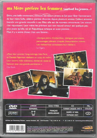 DVD ZONE 2--MA MERE PREFERE LES FEMMES--WATLING/SARDA/PUJALTE/ABASCAL ...
