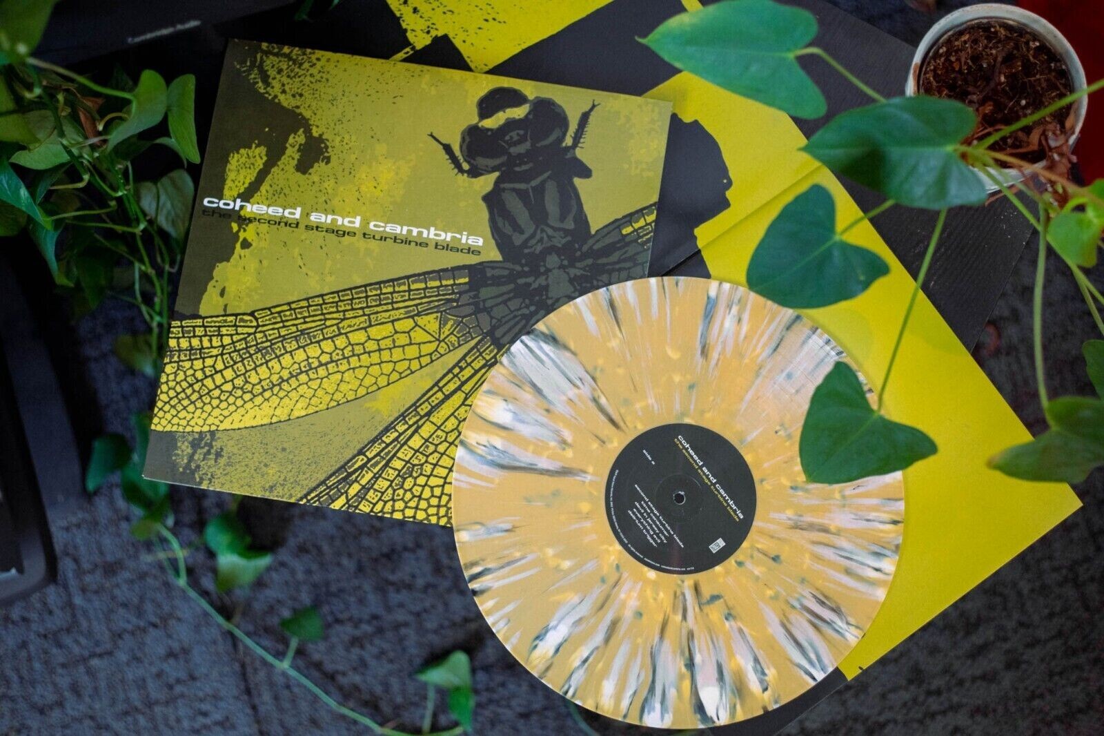 COHEED & And CAMBRIA Second Stage Turbine Blade Equal Splatter Vinyl LP ...