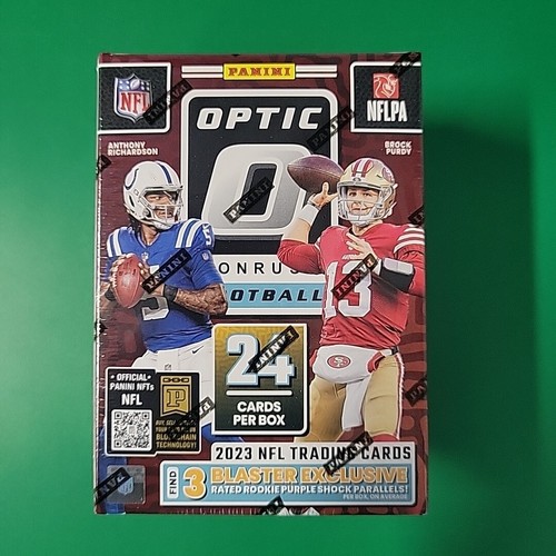 2023 Panini Donruss Optic Football NFL Blaster Box Downtown - New ...