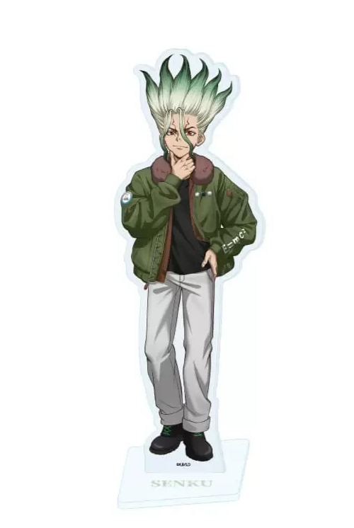 Dr.STONE Acrylic Stand Figure Senku Ishigami Flight Jacket ver. Pop Up ...