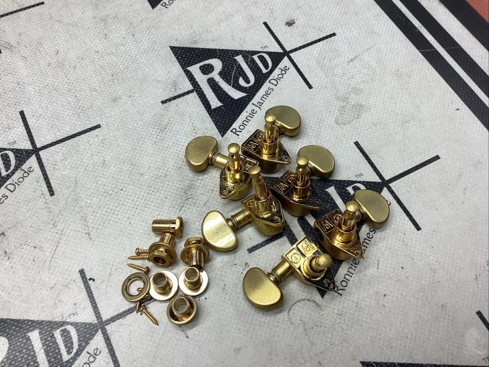 Grover Rotomatic Tuners Tuning Keys Relic Gold 3x3 | eBay