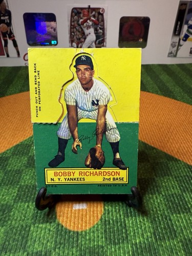 🔥 1964 Topps Stand Up Bobby Richardson Yankees Checkout All My Vintage ...