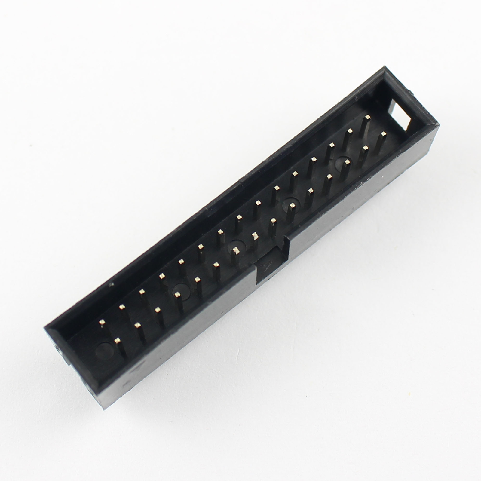 10Pcs 2.54mm 2x15 Pin 30 Pin Straight Male Shrouded PCB Box header IDC ...