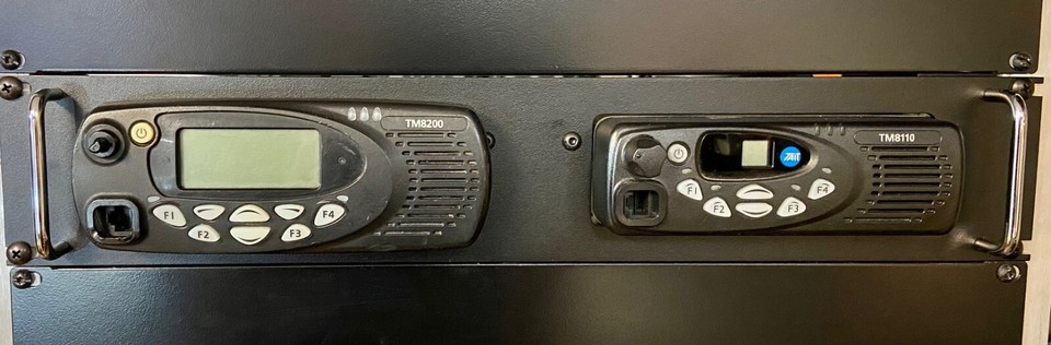 19" Rack Mounting Panel for TAIT TM Mobiles - Dual Radios TM8100 TM8200 ...