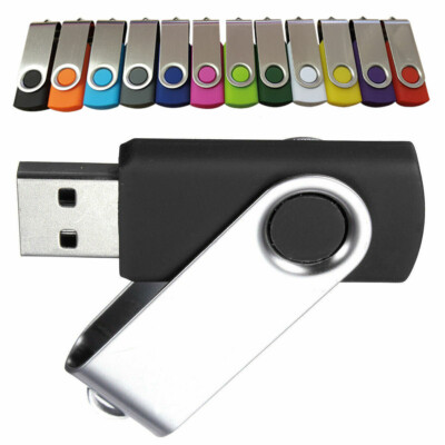 *UK* 16GB USB Swivel Flash Memory Stick 100% REAL CAPACITY Pen Drive ...