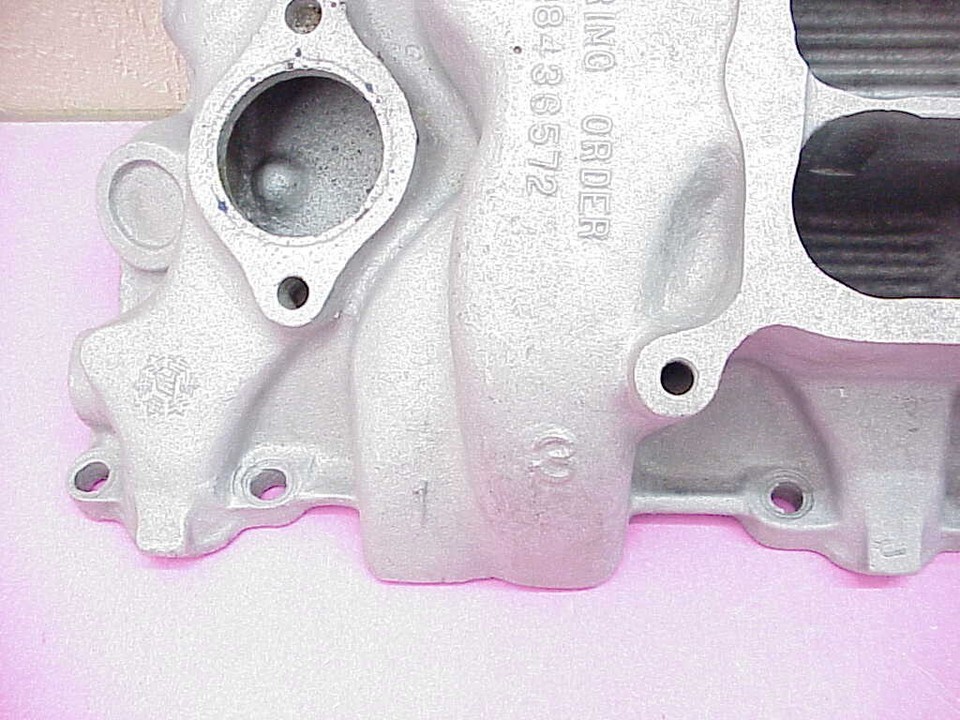 Corvette Z-28 SB Chevy Factory GM Snowflake Aluminum Intake Manifold ...