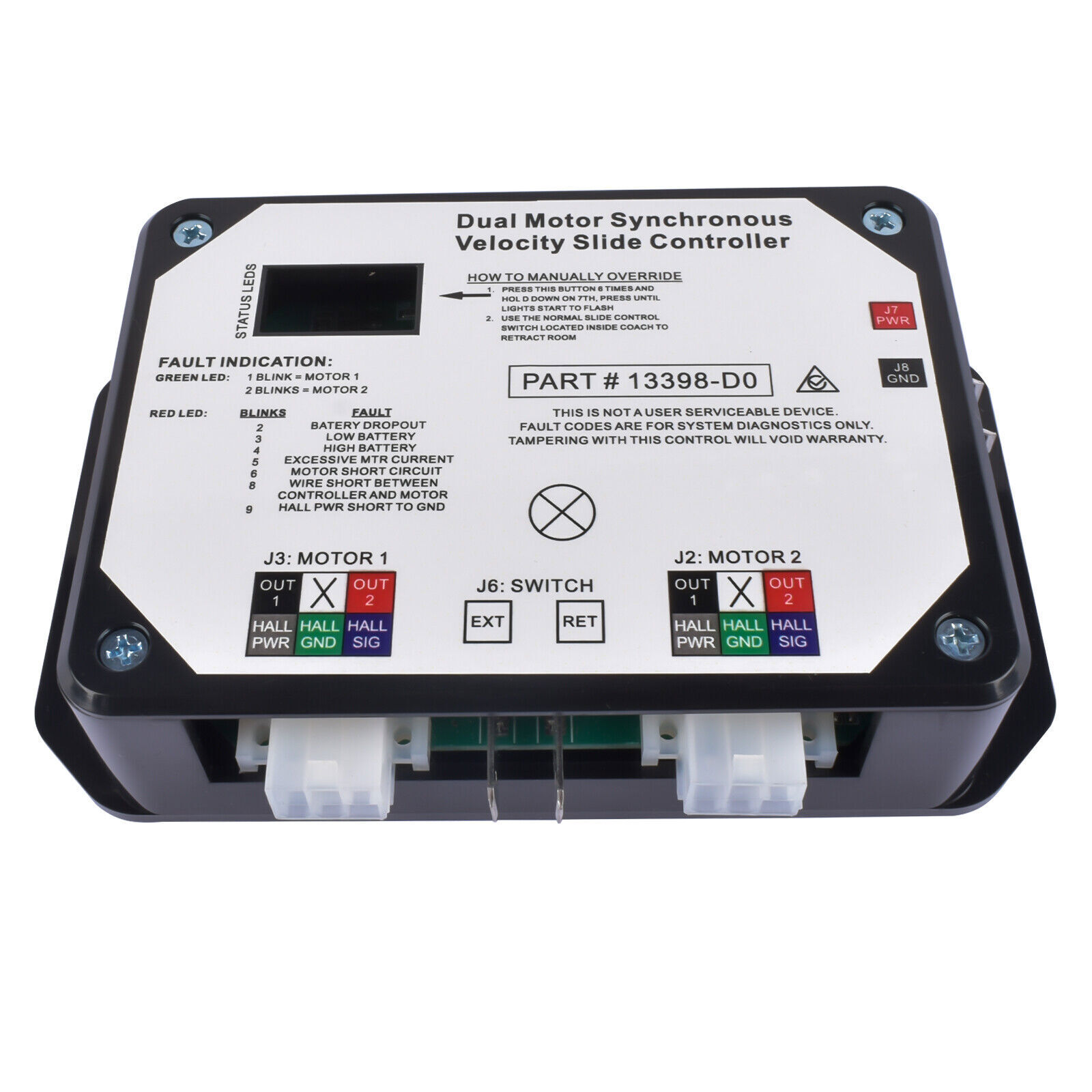 13398-D0 398-c2 Slide Controller Dual Synchronous Velocity for Lippert ...