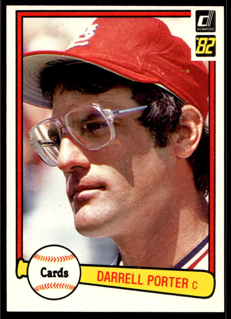 1982 Donruss 498 Darrell Porter St. Louis Cardinals Baseball Card | eBay