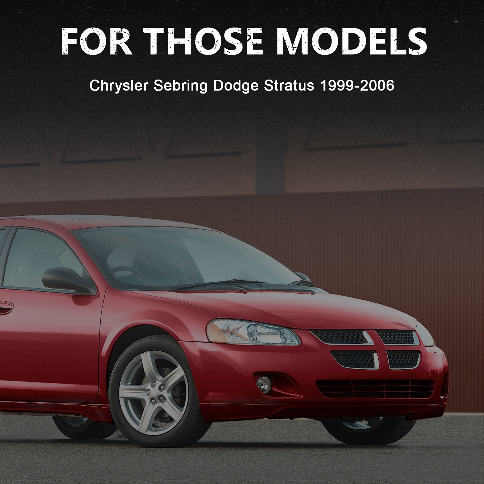 For Chrysler Sebring Dodge Stratus 1999-2006 2x Front Struts Shocks ...