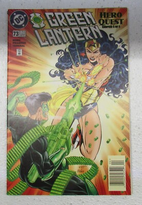 Vintage DC Comics Green Lantern Wonder Woman April No. 73 1996 Comic ...