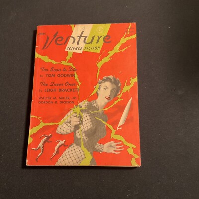 Venture Science Fiction Short Stories Tom Godwin Volume Number 2 March ...