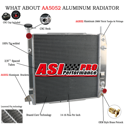 3 ROW Radiator FOR Isuzu D-Max 2008-on;Holden Rodeo RA 2003-08 3.6L V6 ...