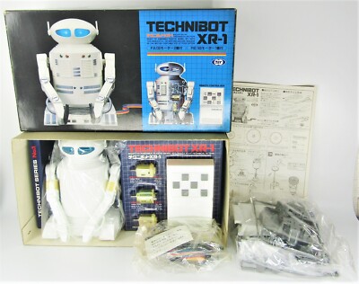 Rare Vintage Tokyo Marui Technibot XR-1 R/C Robot Remote Control Model ...