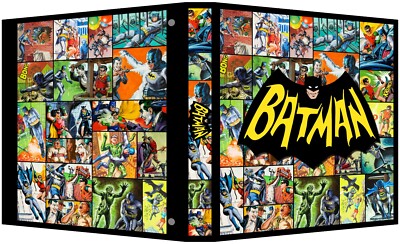 BATMAN 1966 Custom 3-Ring Binder for '60s Trading Cards | eBay