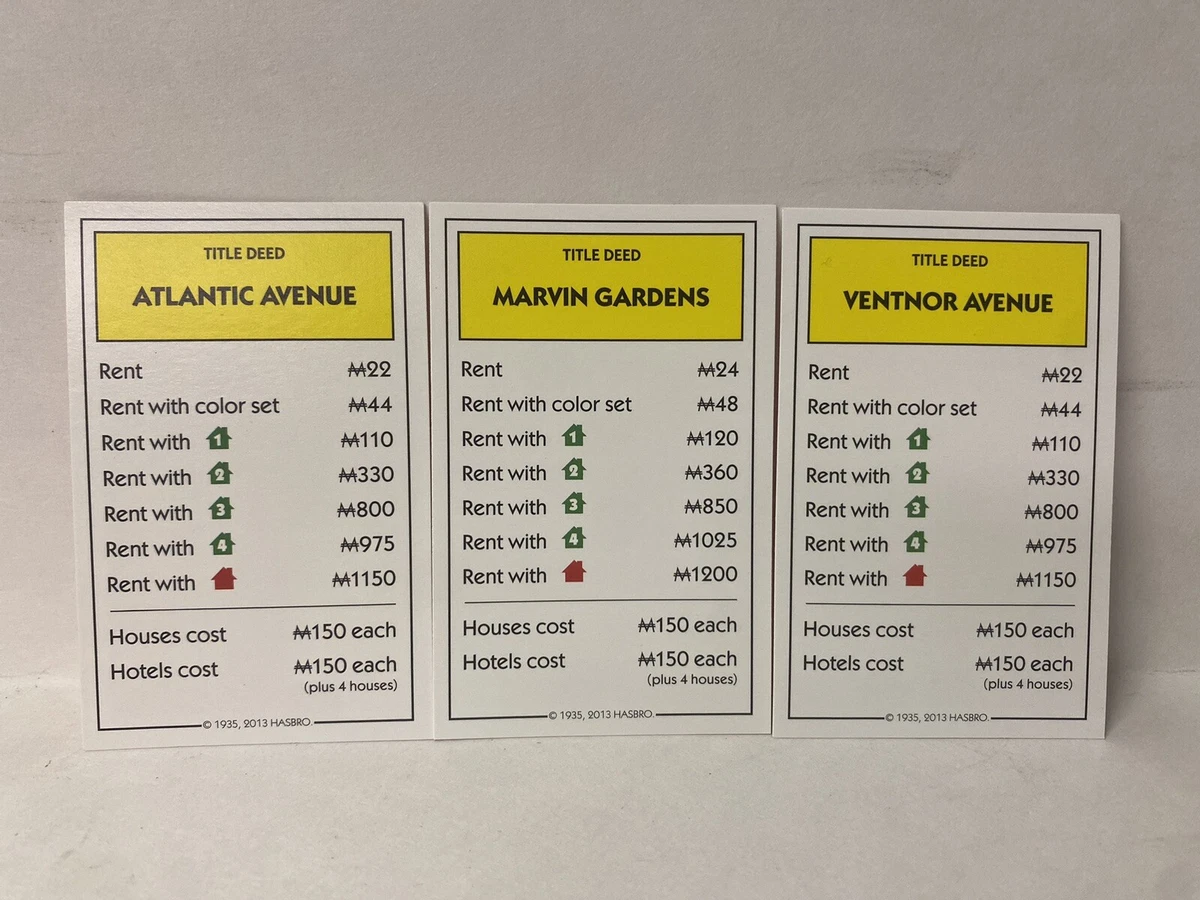 Marvin Gardens Card | Fasci Garden