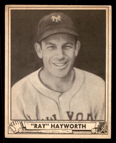 1940 Play Ball Baseball #155 Ray Hayworth VG/EX *f1 | eBay