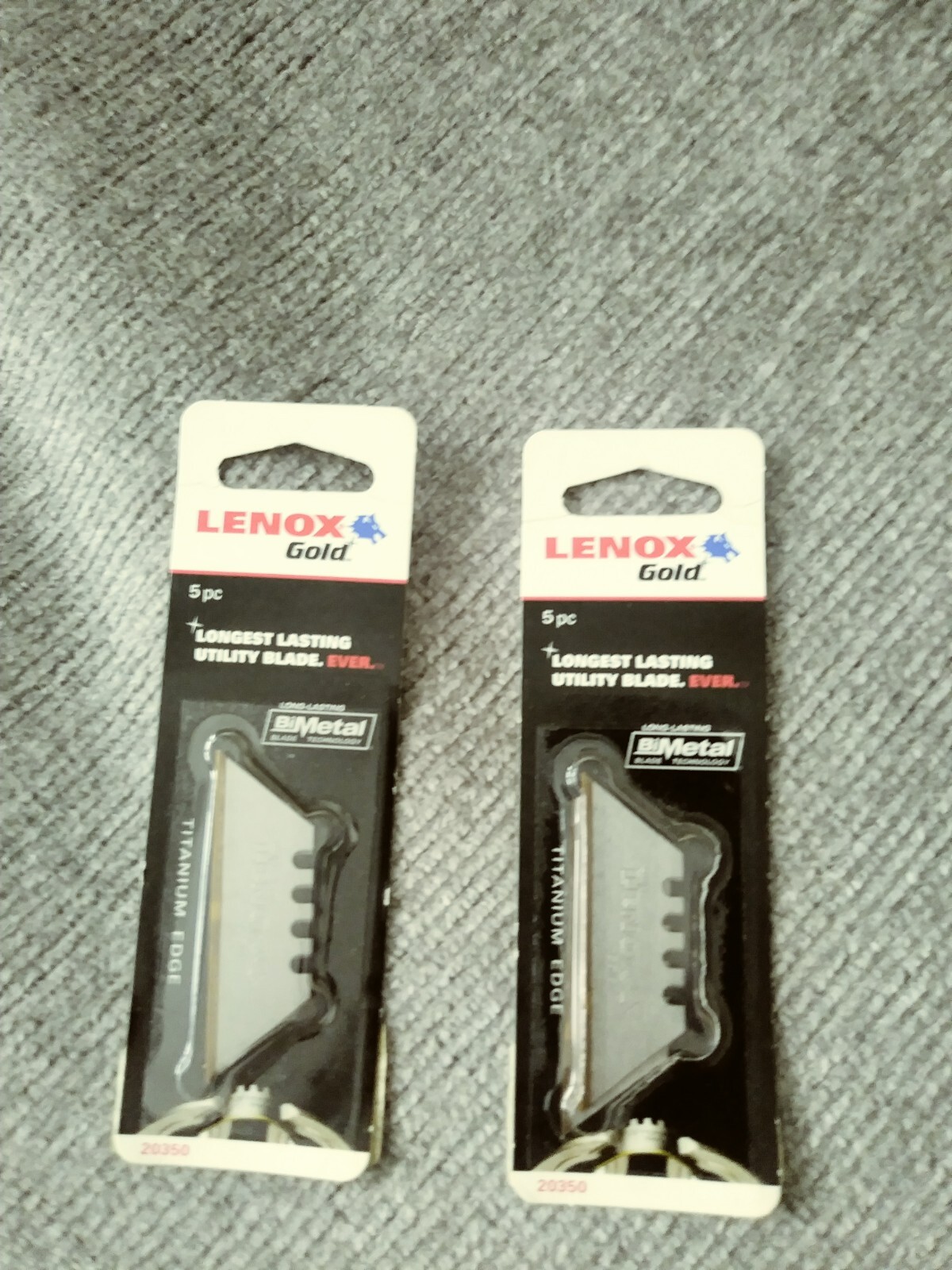 LENNOX GOLD # 20350 GOLD 5 PC UTILITY KNIFE BLADES 5 PACK NEW | eBay