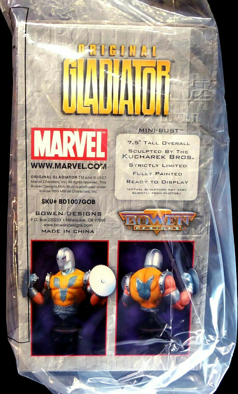 Gladiator Bust Statue New Bowen Designs Marvel Comics Daredevil ...