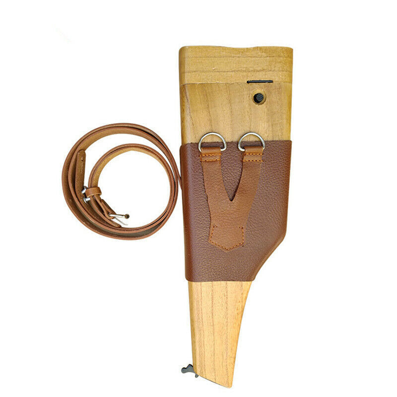 GERMAN C96 Broomhandle Mauser Holster/stock With Diagonal Leather ...