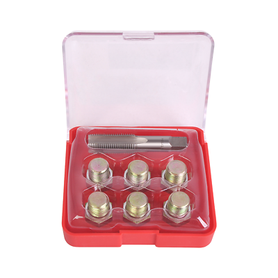 M15 x 1.5MM Oil Drain Plug Tap Thread Repair Kit Oil Pan Screws ...