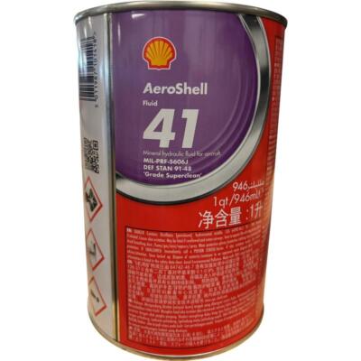 Shell AeroShell Fluid 41 (EU) 946 ml, Mineralisches Hydrauliköl für ...