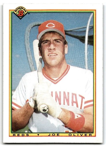 1990 Bowman Baseball Card Joe Oliver Cincinnati Reds #54 | eBay