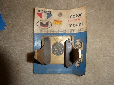 Vintage RC Airplane Part Midwest Engine Mount .5 to .80 #1048 NIP | eBay