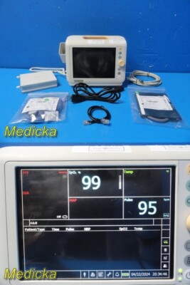 Philips VS3 SureSigns 863073 Spot Vitals Monitor W/ Leads & Client ...