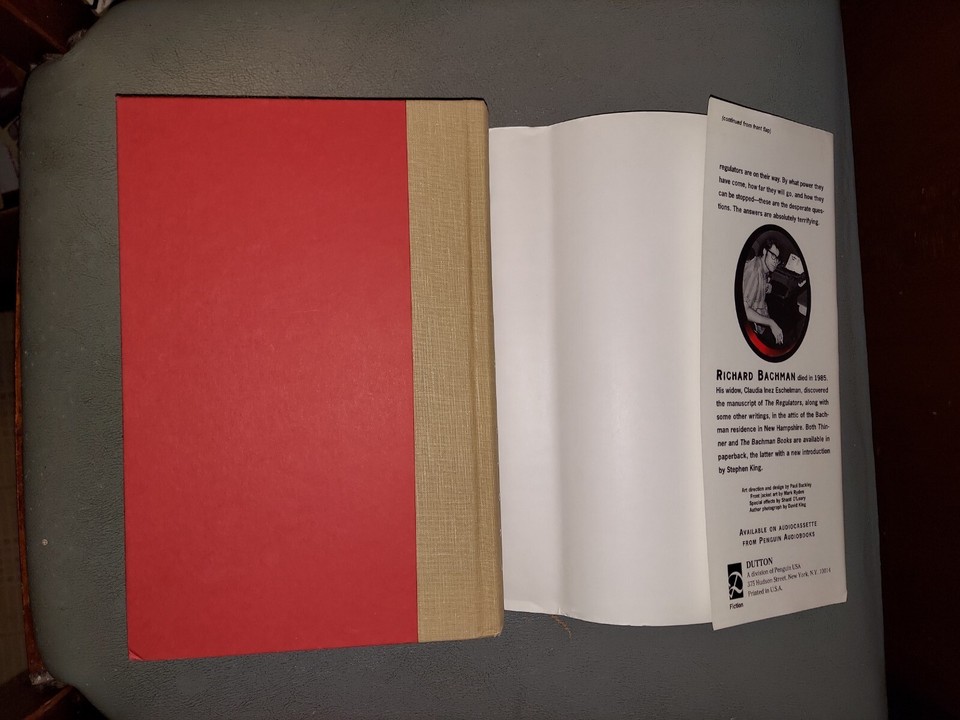 The Regulators by Richard Bachman (1996, Hardcover) 9780525941903| eBay