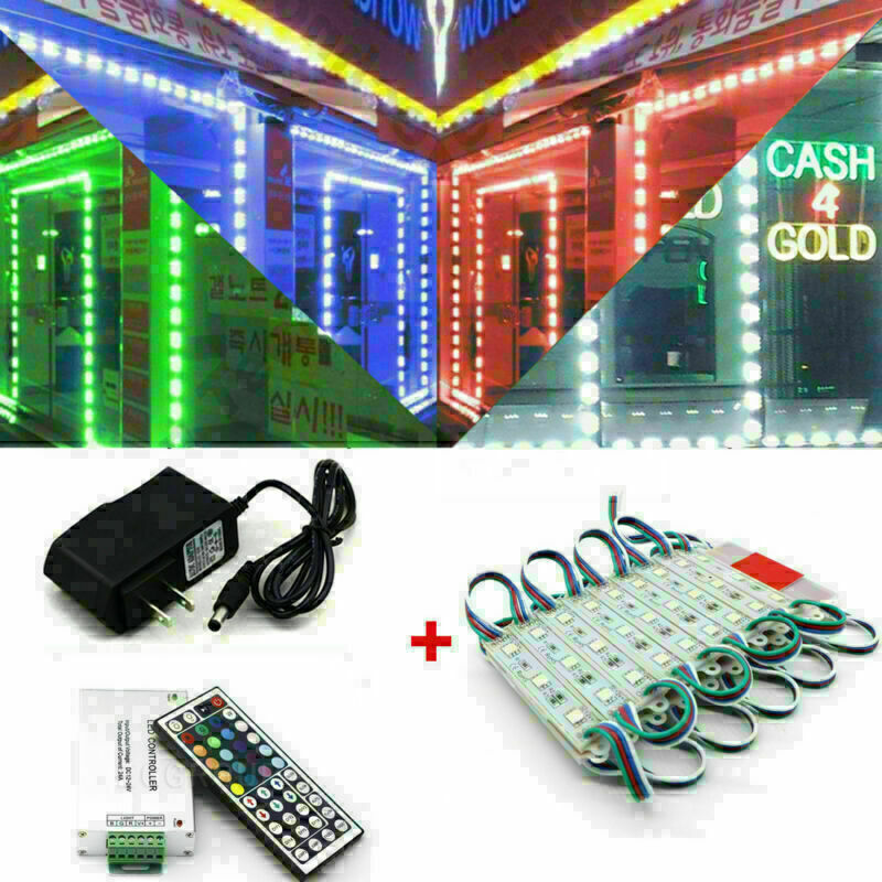 Brightest Store Front LED SMD Window Light Module with 12V power supply ...