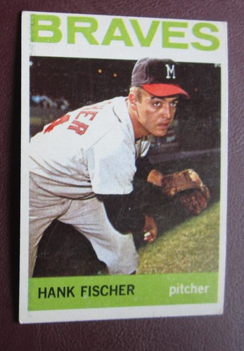 1964 Topps Hank Fischer (Milwaukee Braves) #218 EX | eBay
