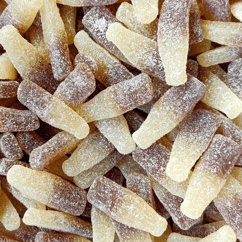 Gummy Fizzy Cola Bottles 7 LBs Gummi Fruit Bulk Soft Candy FREE SHIP 48 ...