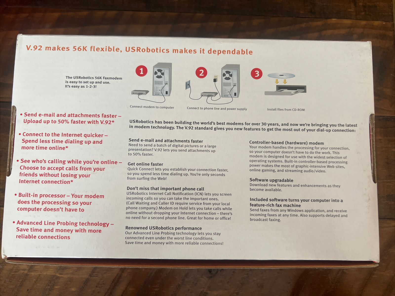 US Robotics V.92 USR5686E External Modem + Fax for sale online | eBay